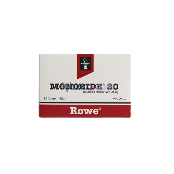 Monobide Comp. 20 Mg. C/30 Suelta | Fybeca