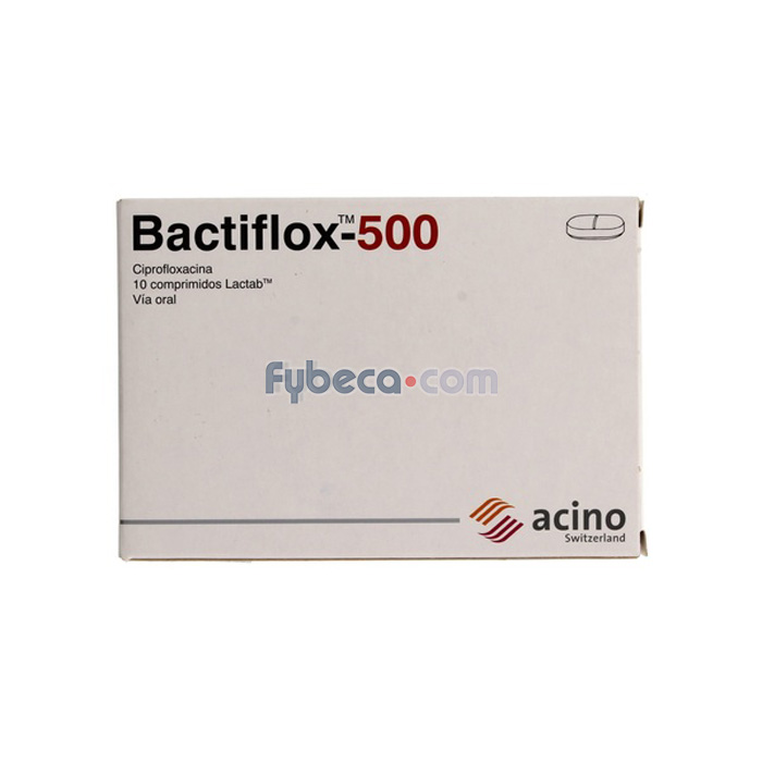 Bactiflox 500 Mg Unidad | Fybeca