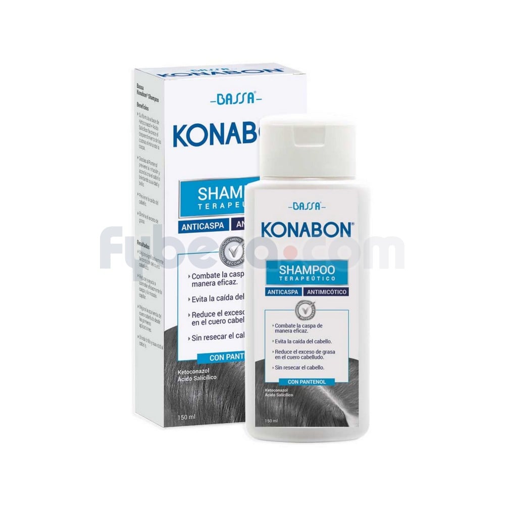 Shampoo Medicado Konabon Bassa 150 Ml Frasco | Fybeca