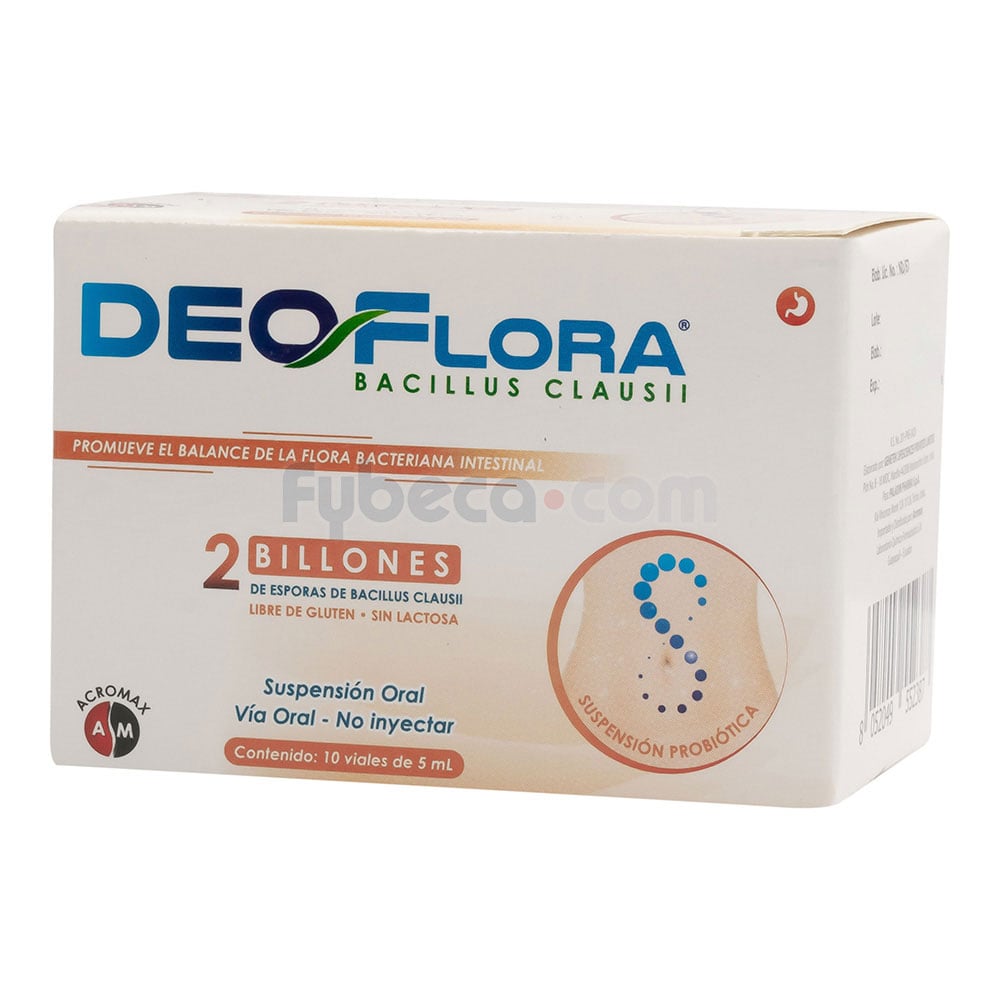 Deoflora 2 Billones X 10 Suelta | Fybeca