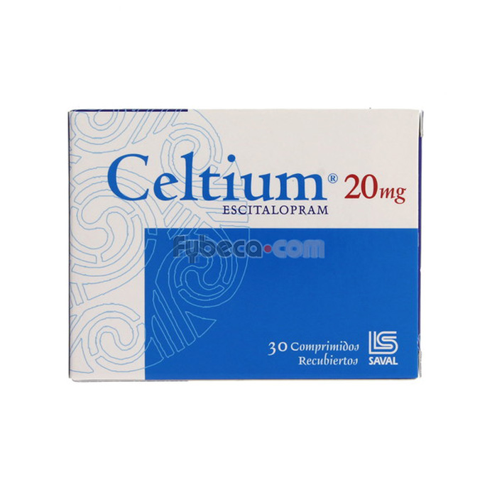 Celtium Comp Recubi 20 Mg Cja X30 Suelta | Fybeca