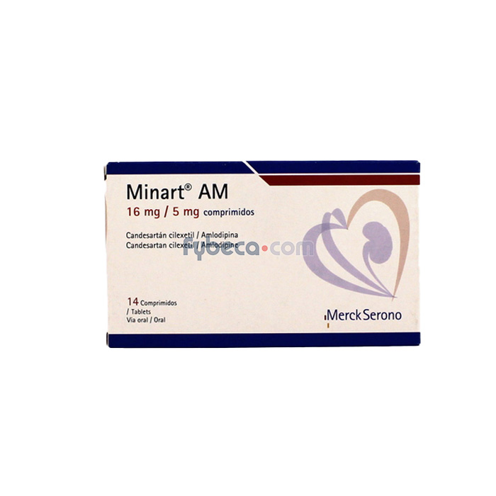 Minart Am Comprimidos 16Mg/5Mg C/14 Suelta | Fybeca