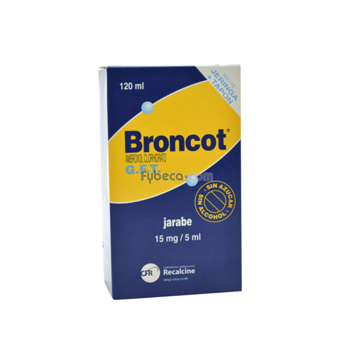 Broncot Jarabe F/120 Ml. | Fybeca