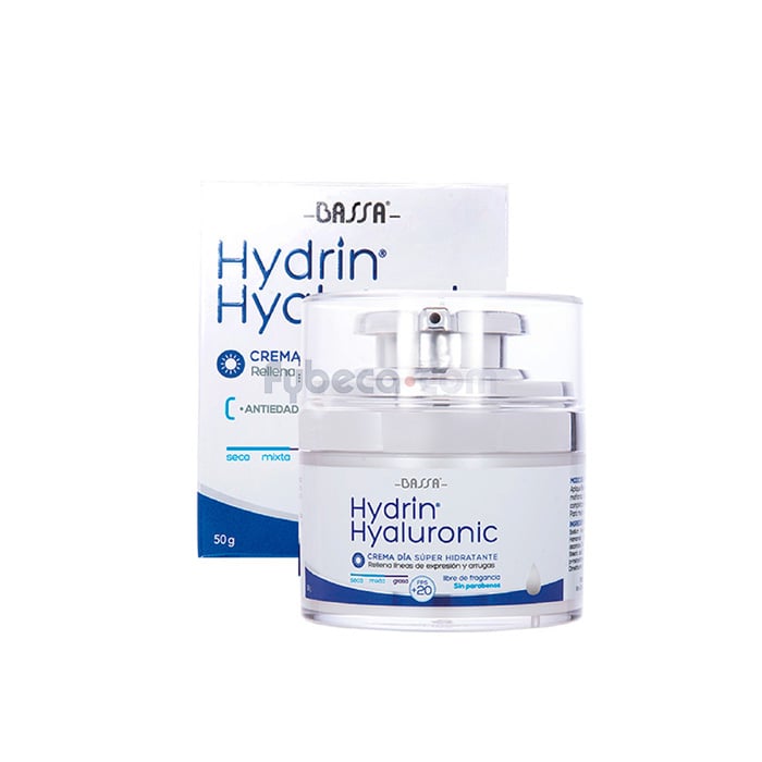Crema facial hidratante con ácido hialurónico - Fybeca