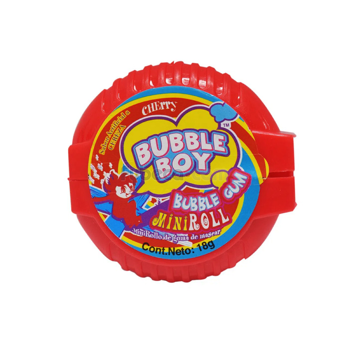 Chicle Miniroll Cereza 18 G Paquete Unidad | Fybeca