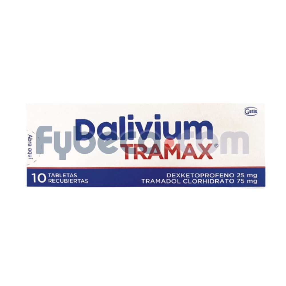 Dalivium Tramax 25Mg/75Mg C/10 Suelta | Fybeca