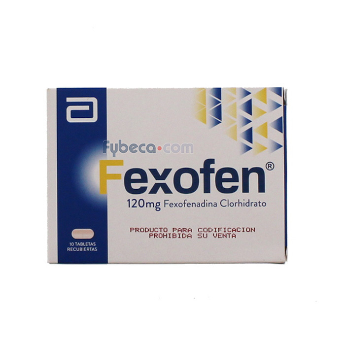 Fexofen 120 Mg Unidad | Fybeca