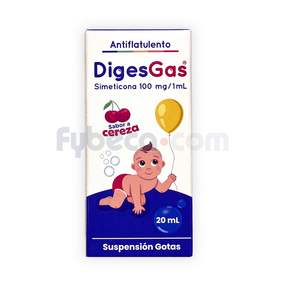 Digesgas Suspension 100 Mg/1 Ml 20 Ml | Fybeca