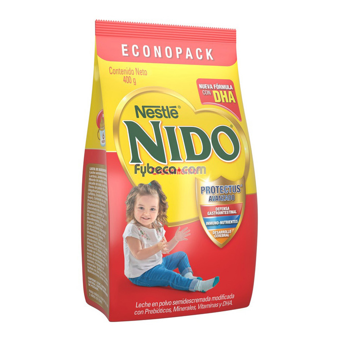 Leche Nido 1 + Prebio 1 Dha 400 G Unidad | Fybeca