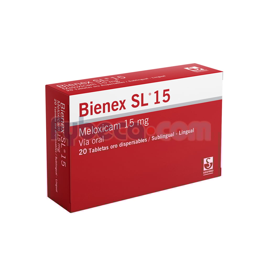 Bienex Tabs. Sublingual 15Mg C/20 Suelta | Fybeca