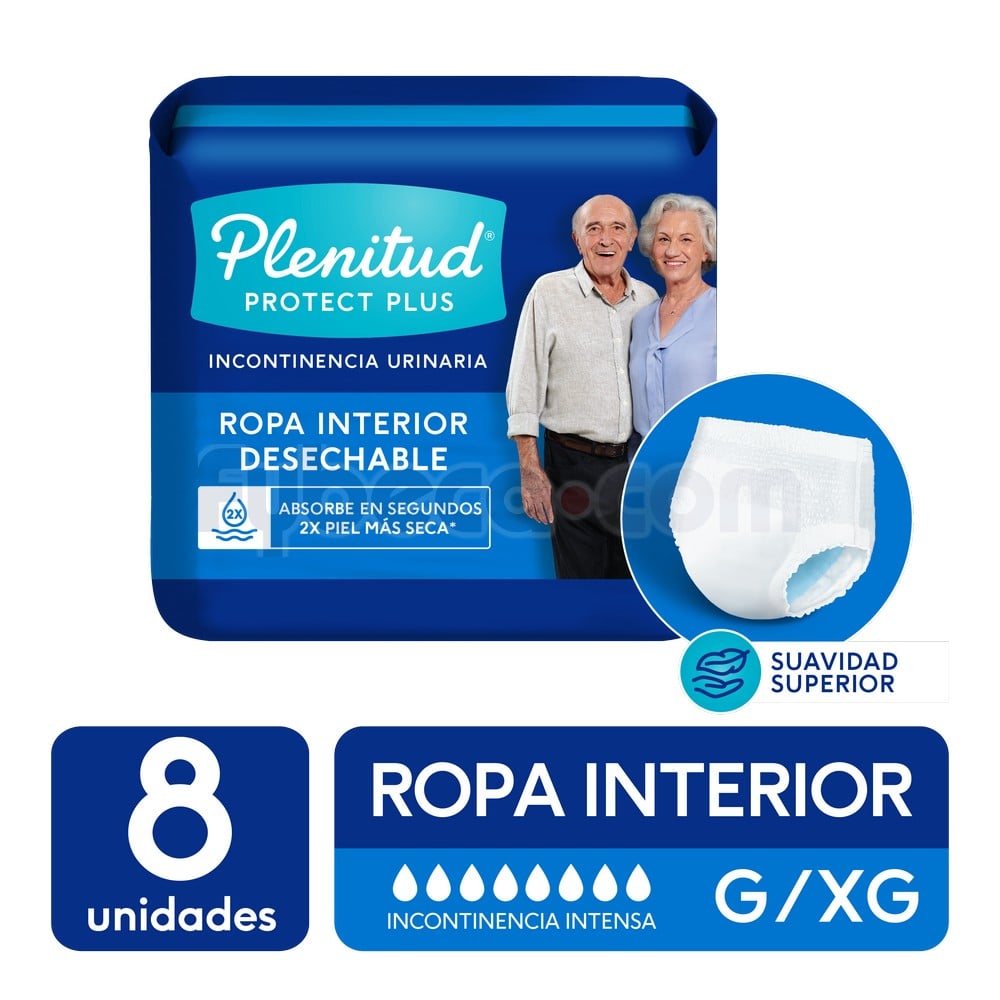 Ropa Interior Para Adultos Desechable Act Plus Unisex G/Xg 8 Unidades ...