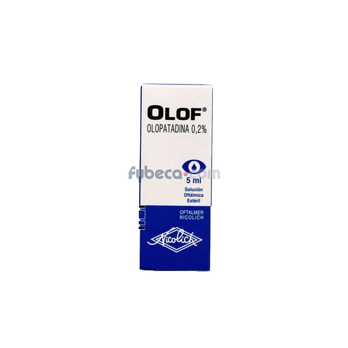 Olof Solucion Oftalmica F/5 Ml | Fybeca