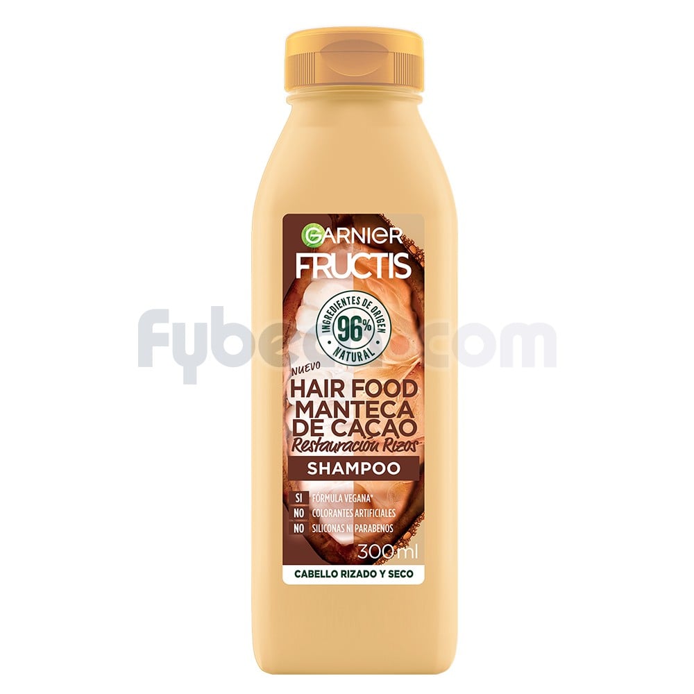 Shampoo Fructis Hair Foods Cacao 300Ml | Fybeca