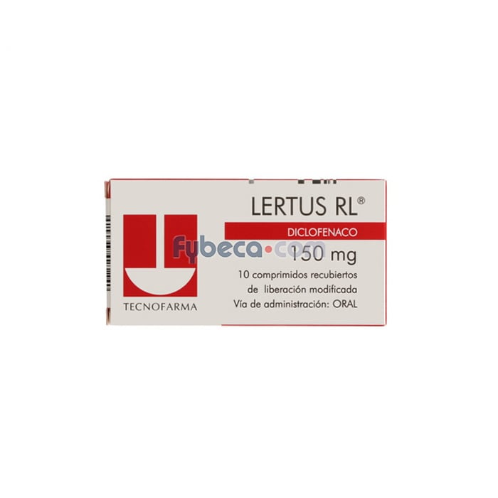 Lertus Rl 150 Mg Unidad | Fybeca
