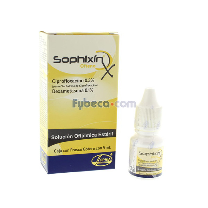 Sophixin Dx Solucion 3Mg/1Mg F/5Ml | Fybeca