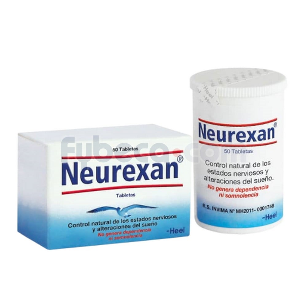 Neurexan Comprimidos F/50 | Fybeca