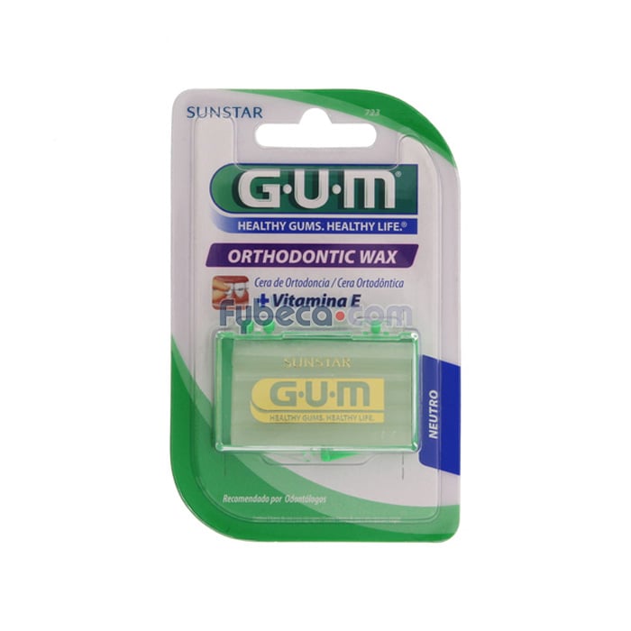 Cera Gum Brakets Sin Sabor Unidad | Fybeca