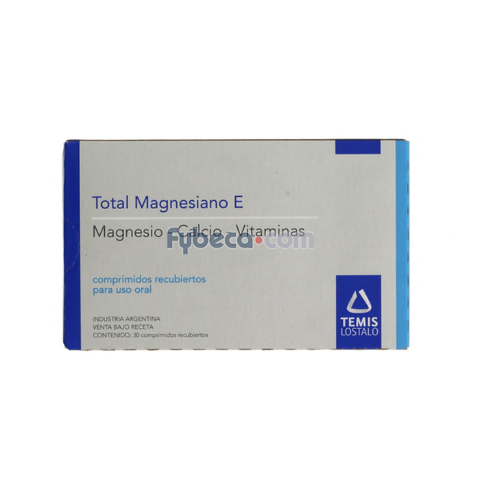 Total Magnesiano Energizante Comp C/30 Suelta | Fybeca
