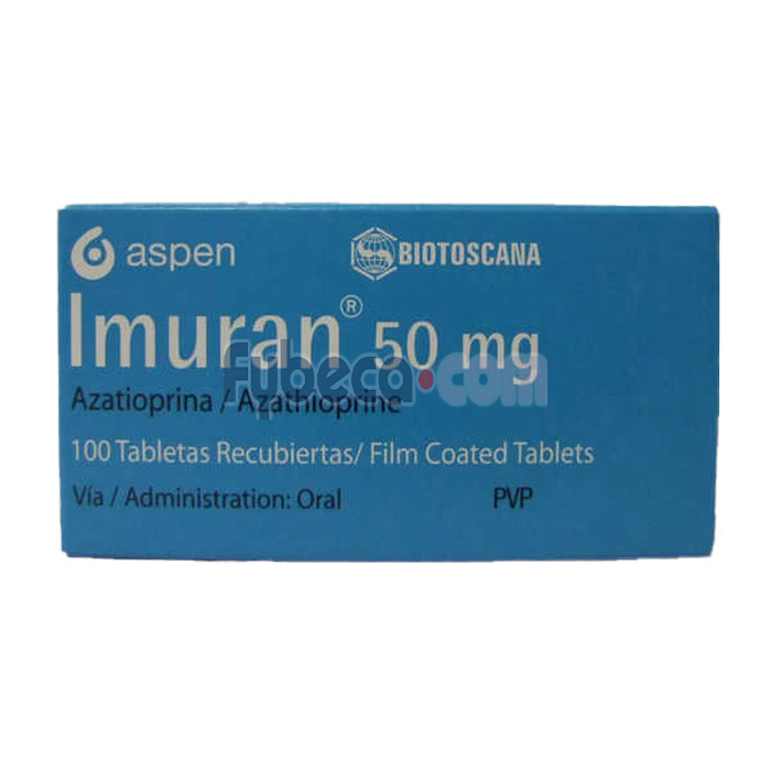 Imuran Tabs 50 Mg C/100 Suelta | Fybeca