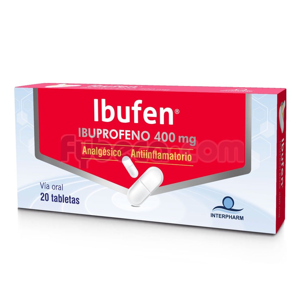 Ibufen Tab. 400 Mg.C/20 Suelta | Fybeca
