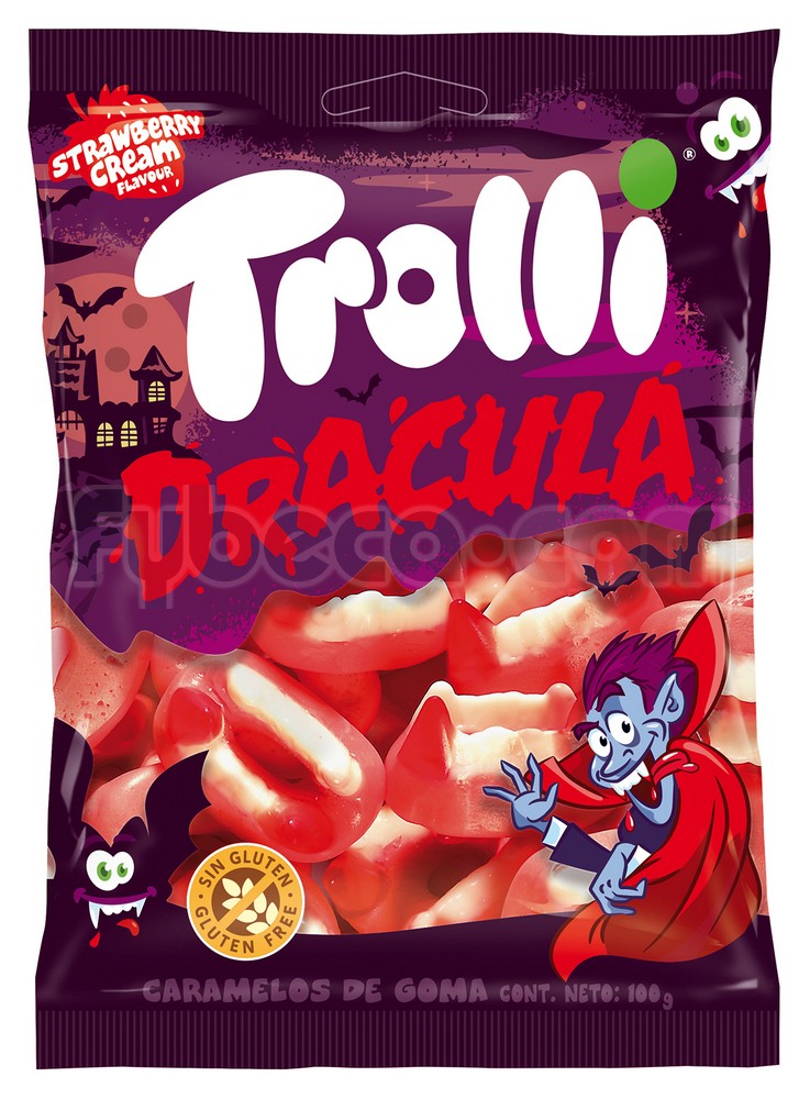 Gomita Trolli Drácula 100G | Fybeca