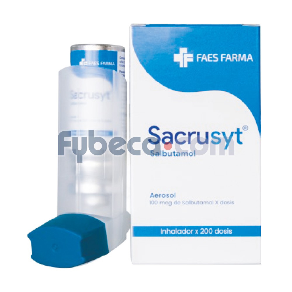Sacrusyt 100 Mcg F/200 Dosis | Fybeca