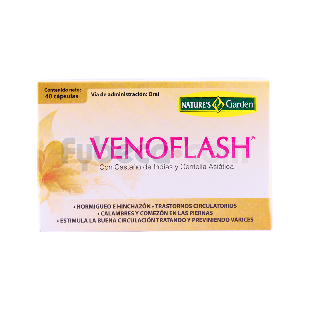 Venoflash Caps X 40 Suelta | Fybeca