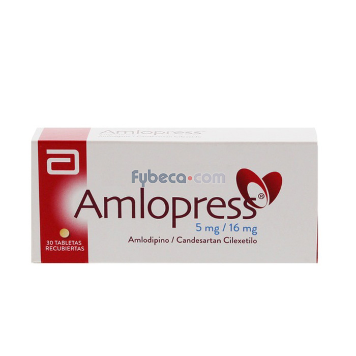 Amlopress 5 / 16 Mg Unidad | Fybeca