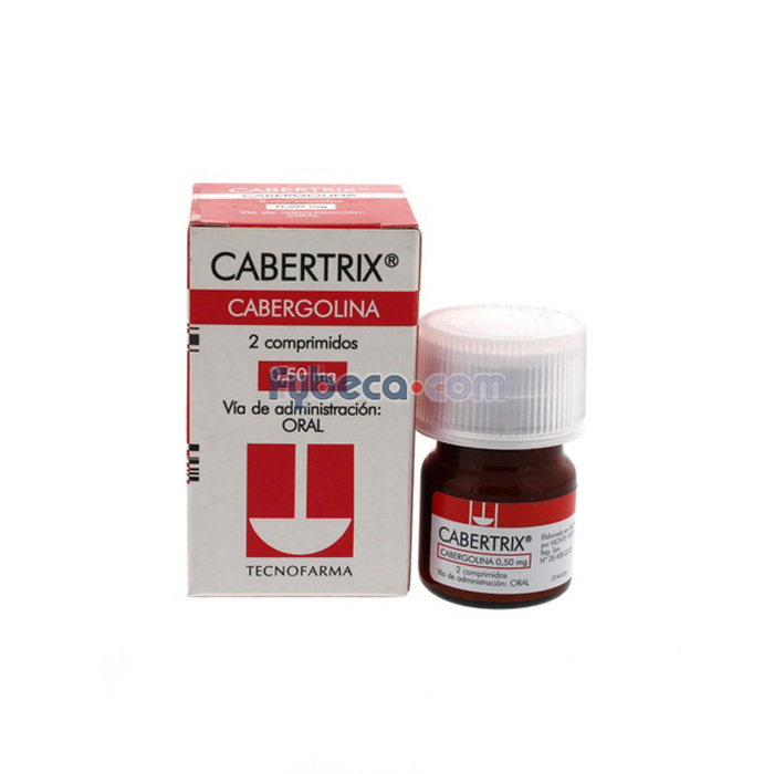 Cabertrix Comp 0,5Mg C/2 | Fybeca