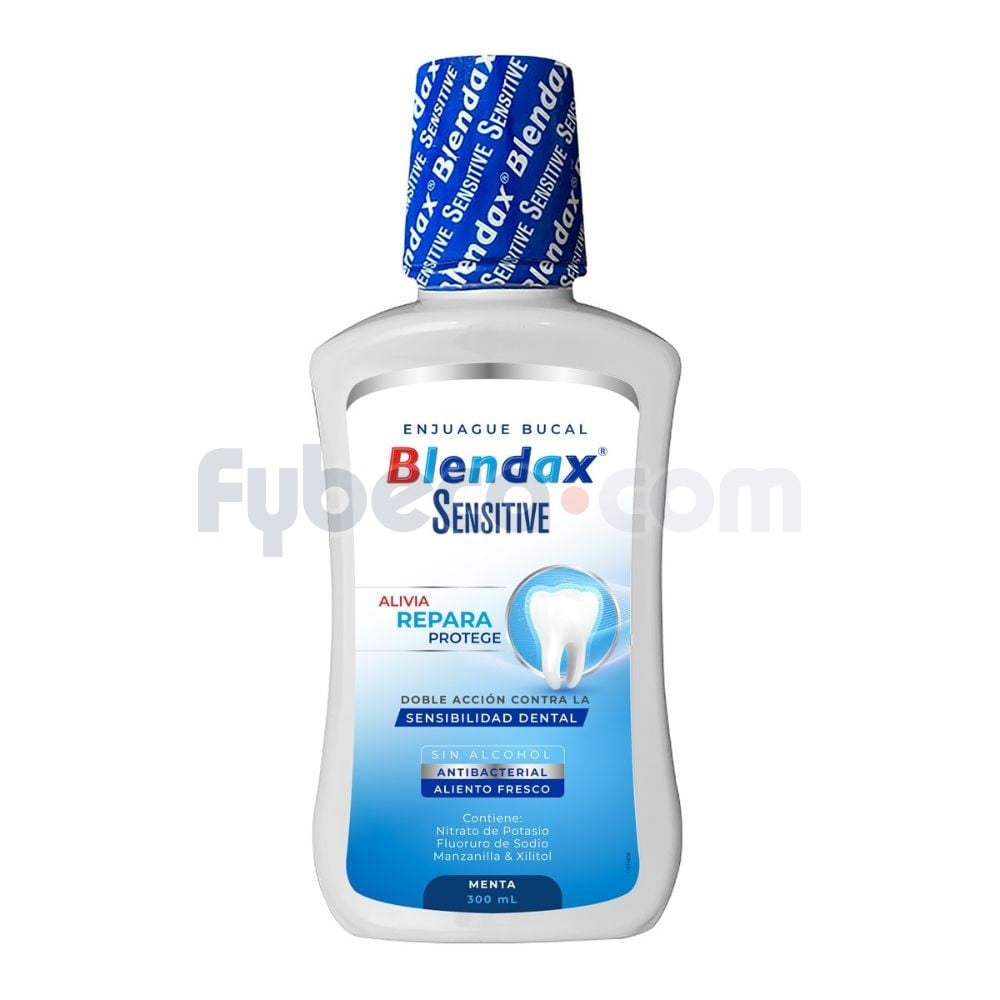 Enjuague Bucal Blendax Sensitive 300 Ml Frasco | Fybeca