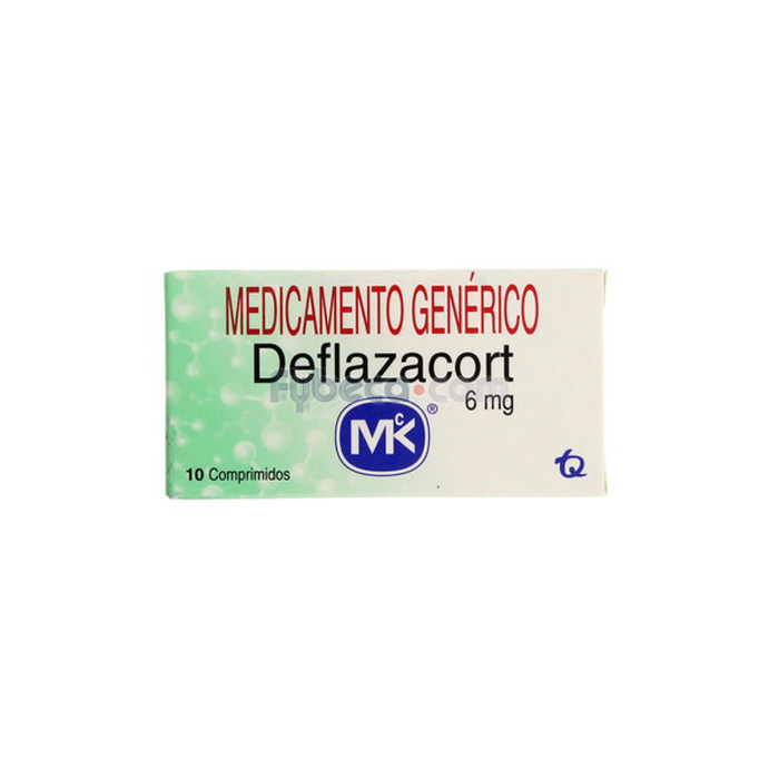 Deflazacort (Mk) Comp. 6 Mg C/10 Suelta | Fybeca