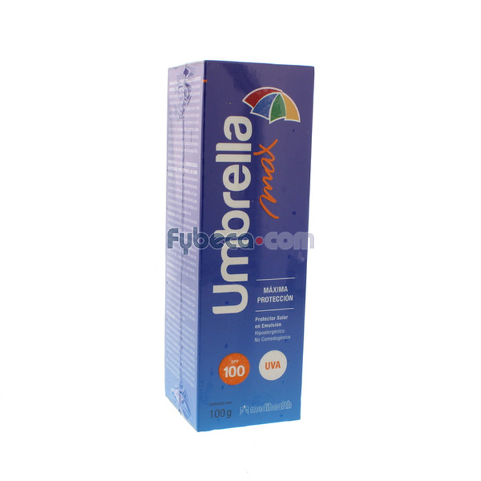 Protector Solar Spf100 Umbrella 100 G Tubo | Fybeca