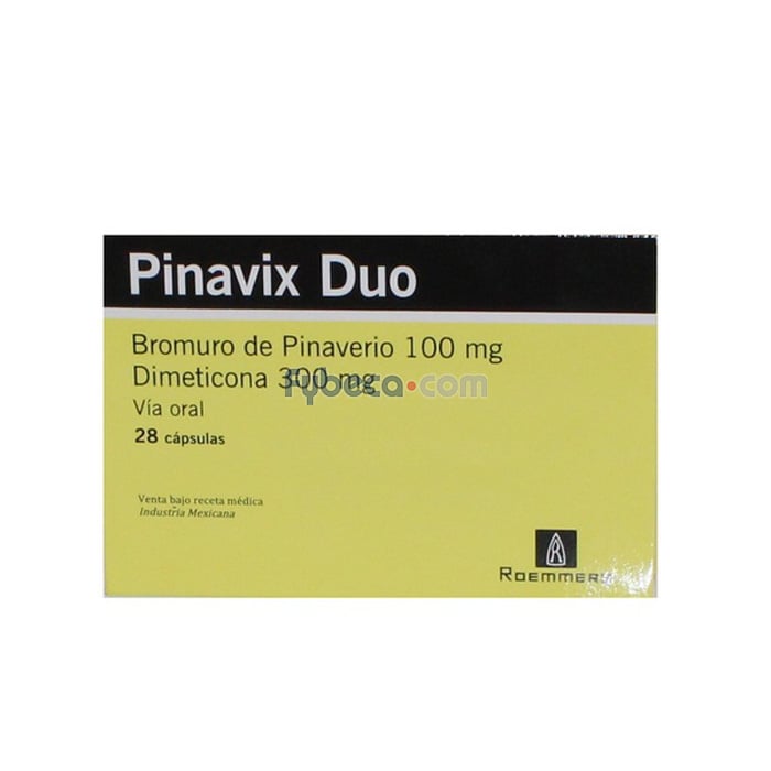 Pinavix Duo Capsulas 100/300 Mg C/28 Suelta | Fybeca