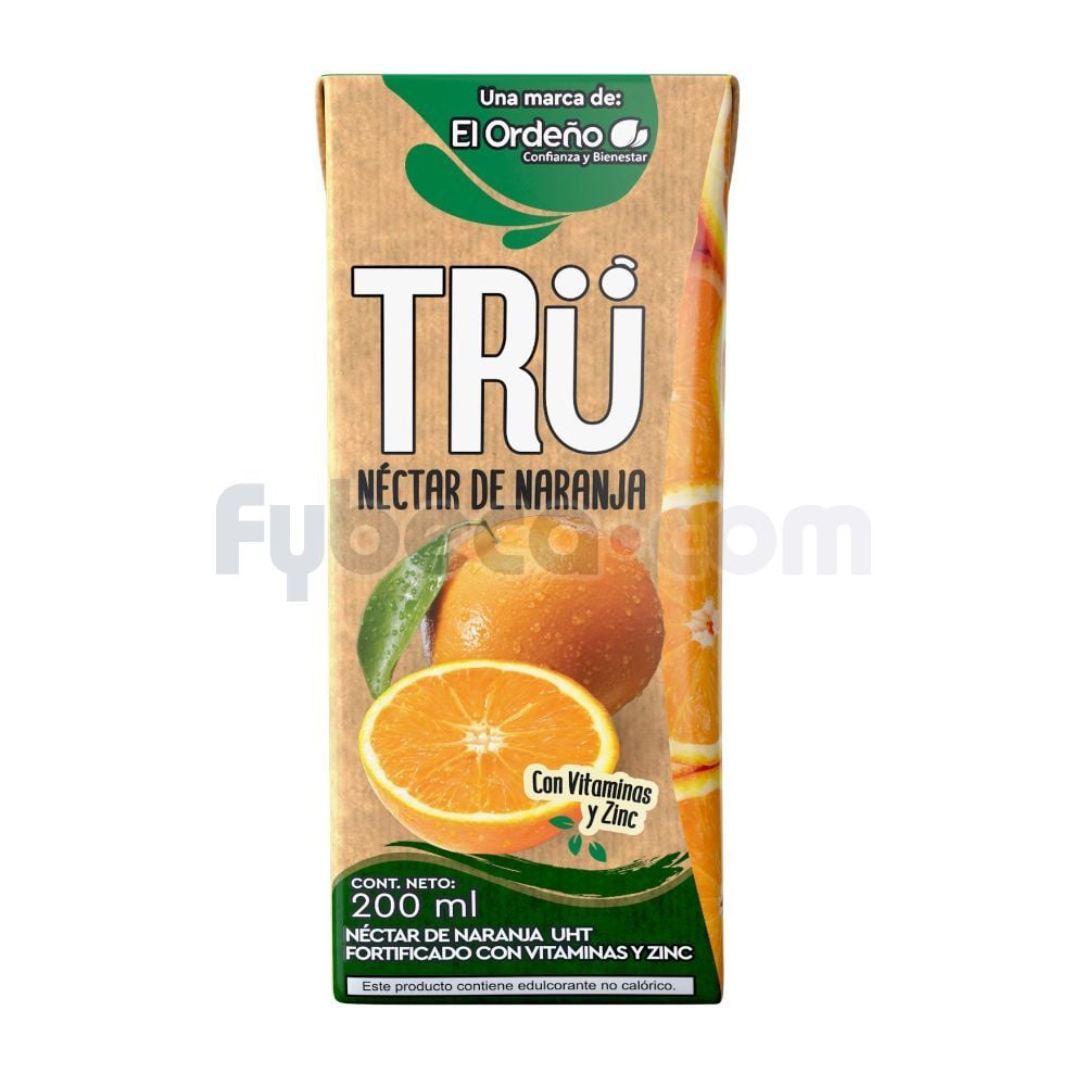 Jugo Nectar Naranja 200 Ml | Fybeca