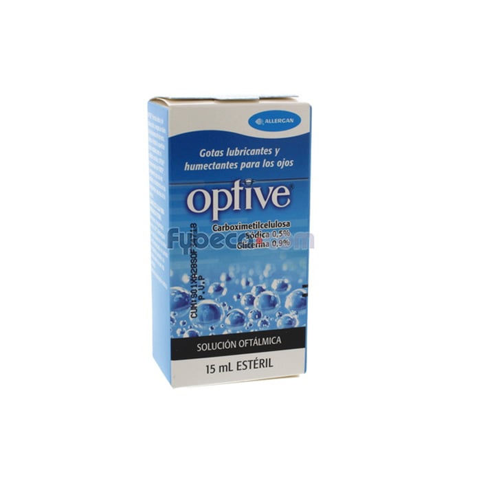 Optive Gotas Oftalmicas F/15 Ml | Fybeca