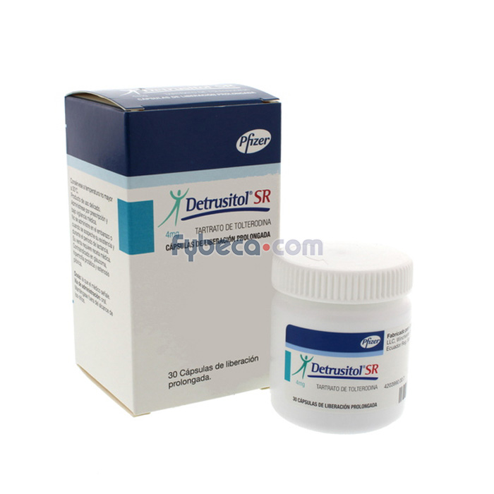 Detrusitol Sr Caps. 4Mg. F/30 Suelta | Fybeca