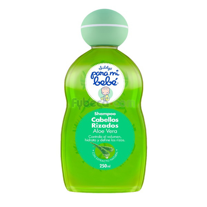 Shampoo Para Mi Bebé Aloe Vera Cabello Rizado 250 Ml Frasco | Fybeca