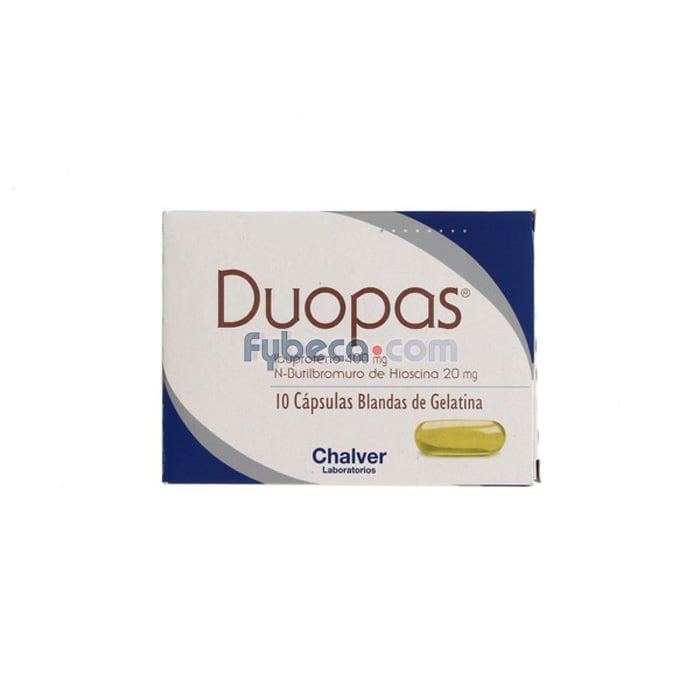Duo-Pas 400 Mg Unidad | Fybeca