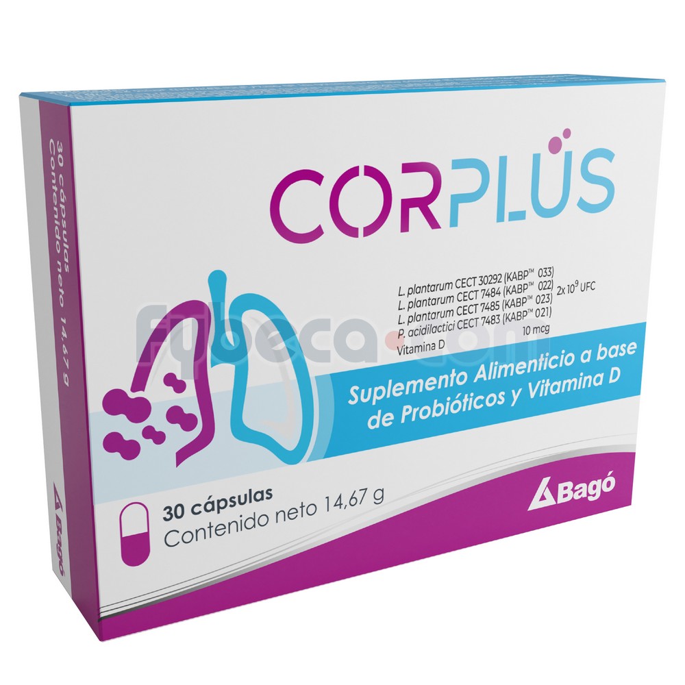 Corplus Cap 14,67 G C/30 Suelta | Fybeca