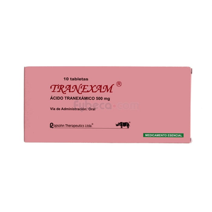Tranexam 500Mg Tabletas C/10 Suelta | Fybeca