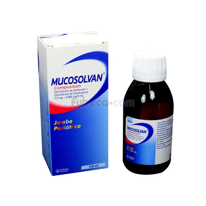 Mucosolvan Compositum Pediátrico 7.5 Mg Jarabe | Fybeca