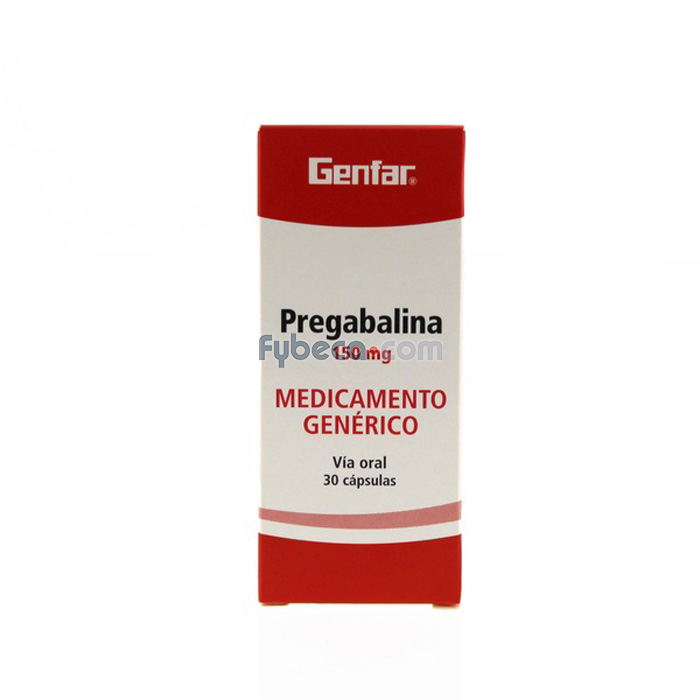 Pregabalina Caps. 150 Mg C/30 Suelta | Fybeca