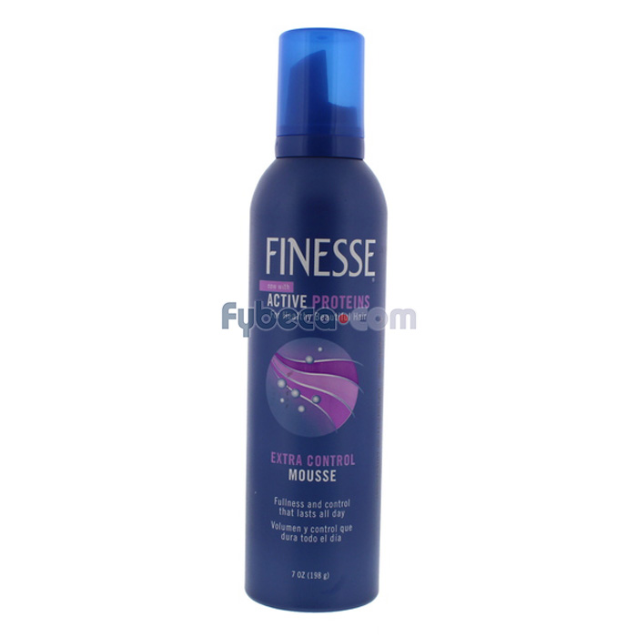 Mousse Finesse Extra Control 198 G Unidad | Fybeca