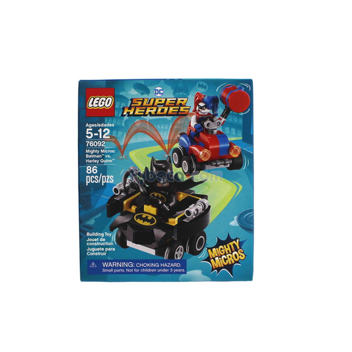 Juguete Mighty Micros Batman Vs Harley Quinn Unidad | Fybeca