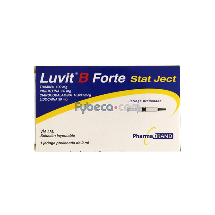 Luvit B Forte Stat Ject Amp. C/1 | Fybeca