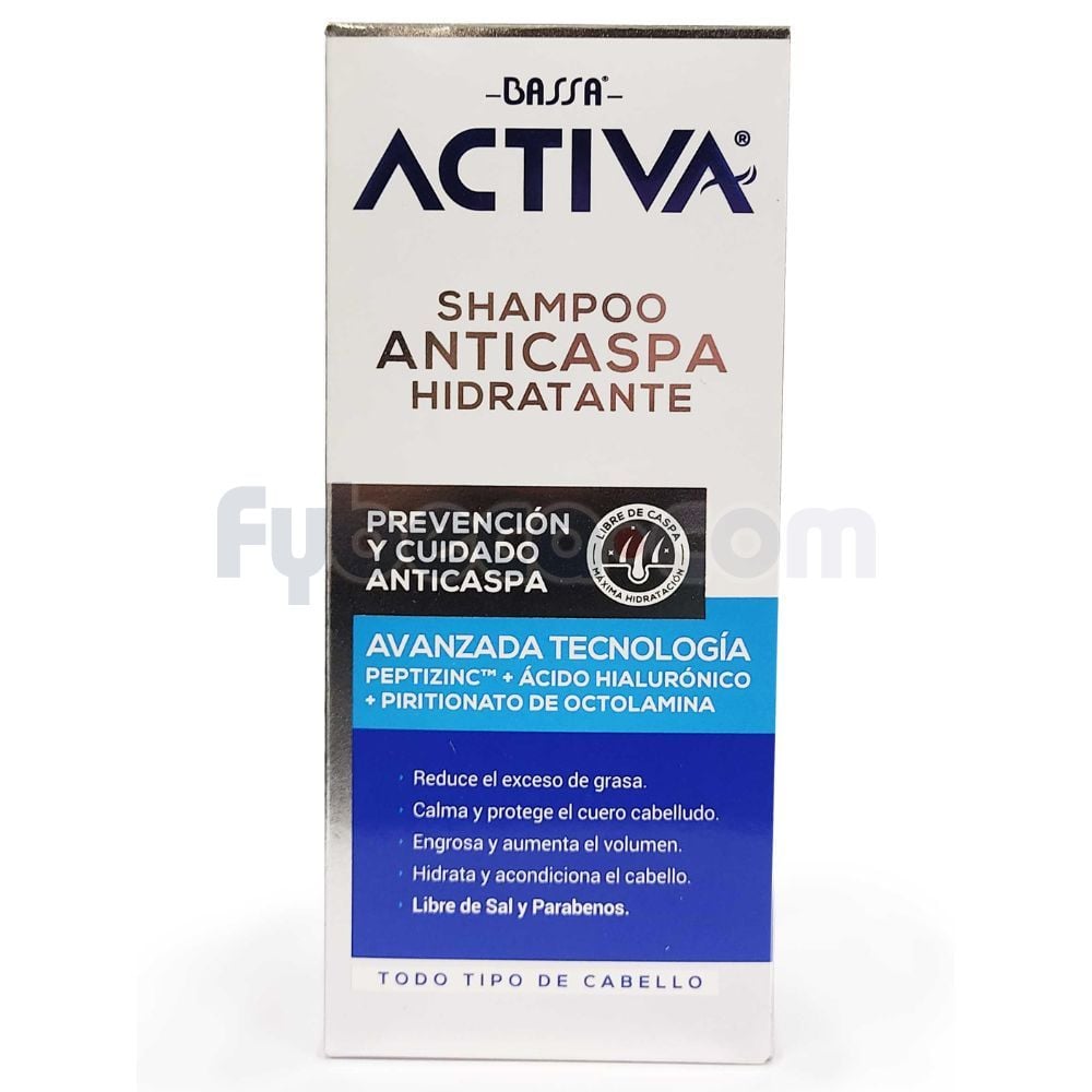 Activa Shampoo Anticaspa Hidratante | Fybeca