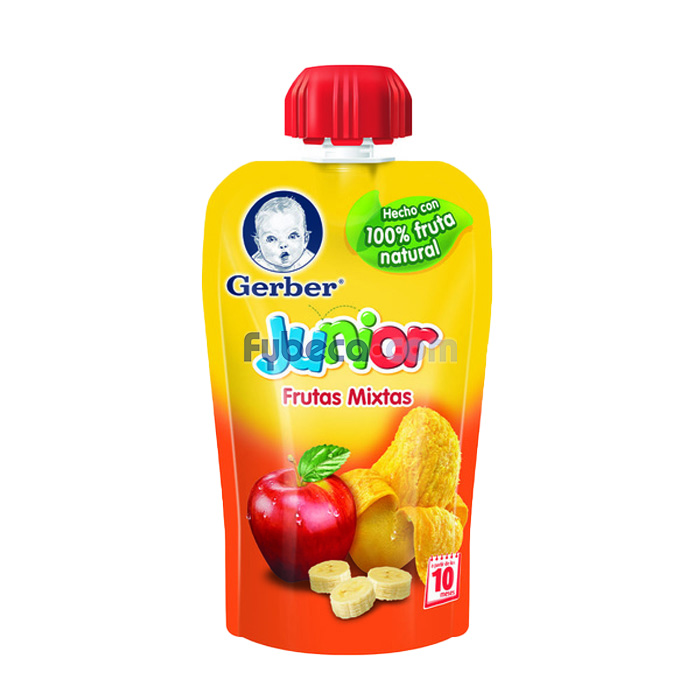 Compota Junior Frutas Mixtas 120 G Doypack Unidad | Fybeca