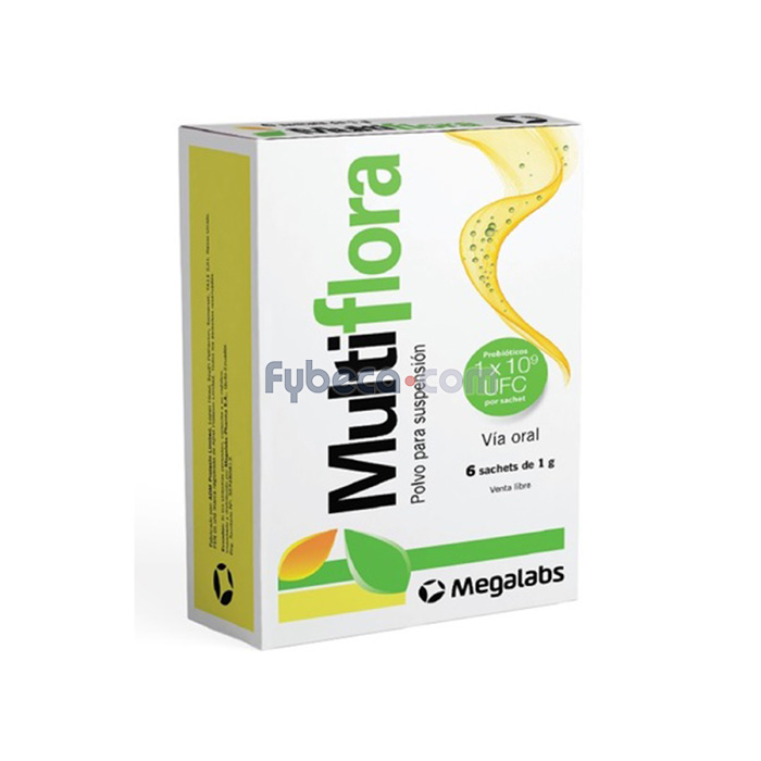Multiflora Polvo Caja X 6 Sachets Caja | Fybeca