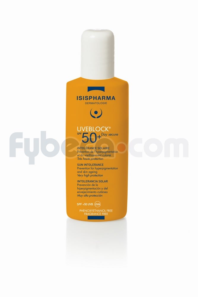 Protector Solar Uveblock Spf 50 Isis 40 Ml Frasco | Fybeca