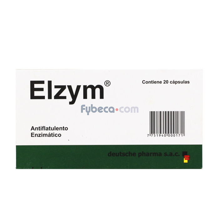 Elzym Capsulas C/20 - Suelta | Fybeca